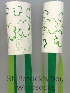 Art in the Preschool Classroom - Windsocks St. Patrick's Day - Ms ...