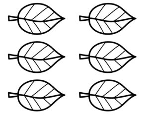Caterpillar Leaf Template - Ms. Stephanie's Preschool