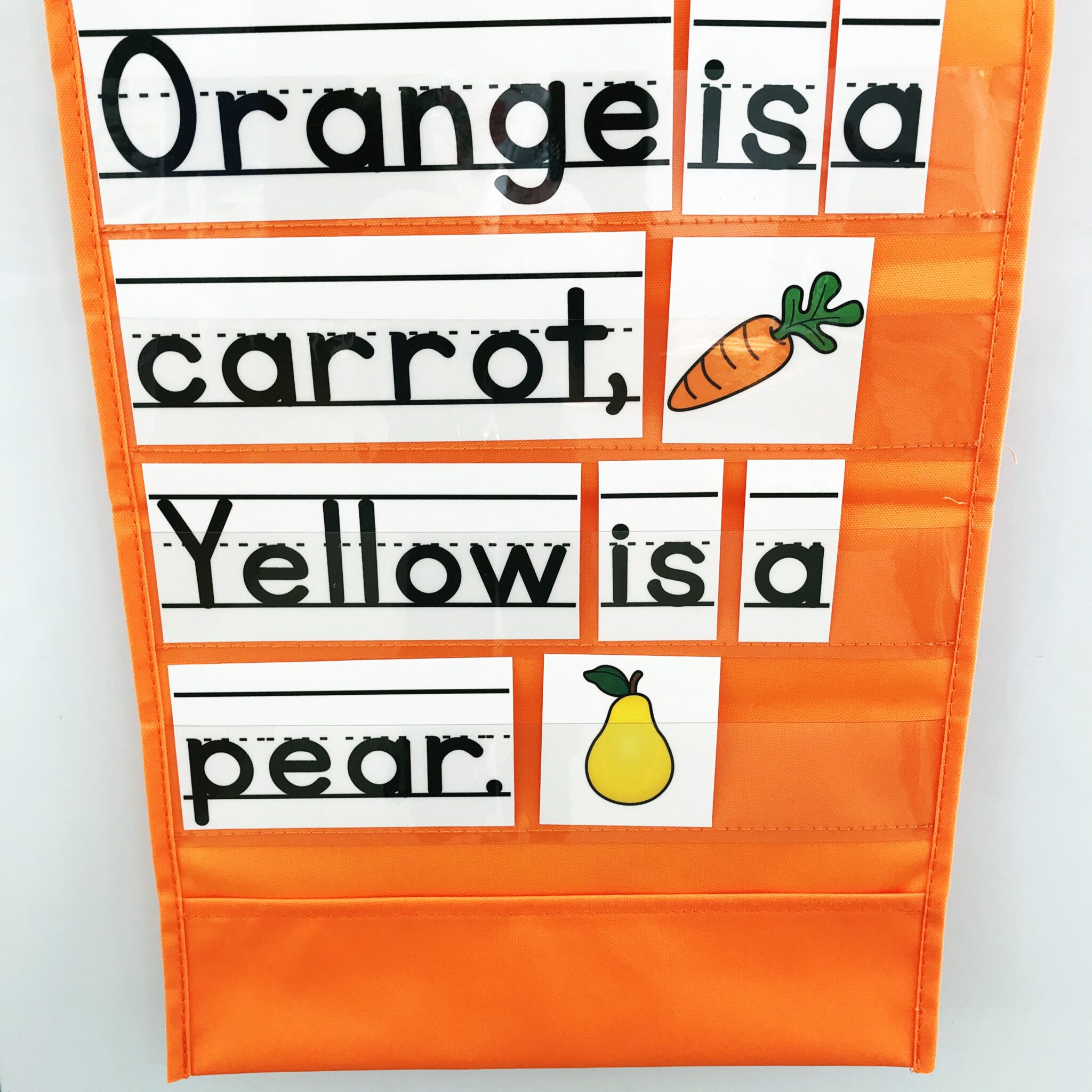 Orange is a Carrot Color Poem - Ms. Stephanie's Preschool