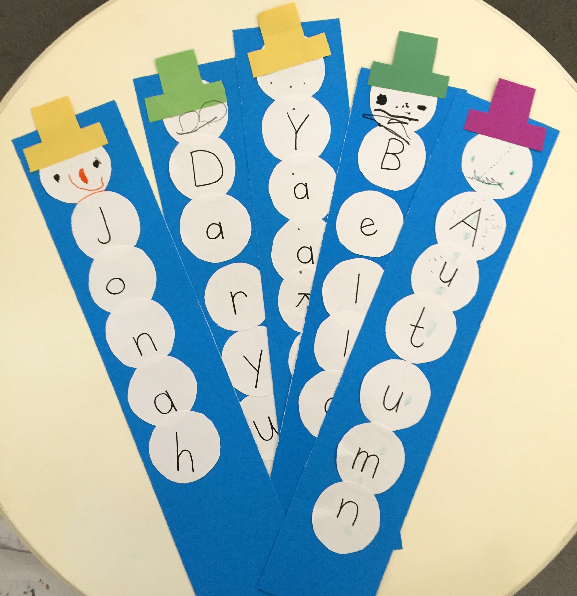Snowman Name Activity - Ms. Stephanie's Preschool