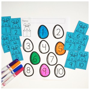 Easter Preschool Math Worksheets - Ms. Stephanie's Preschool