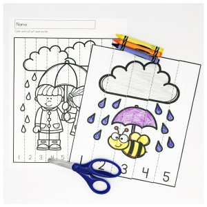 Spring Preschool Math Worksheets - Ms. Stephanie's Preschool