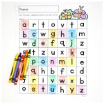 Spring Preschool Literacy Worksheets - Ms. Stephanie's Preschool