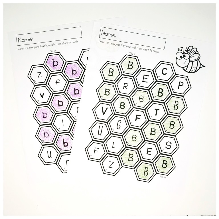 Spring Preschool Literacy Worksheets - Ms. Stephanie's Preschool