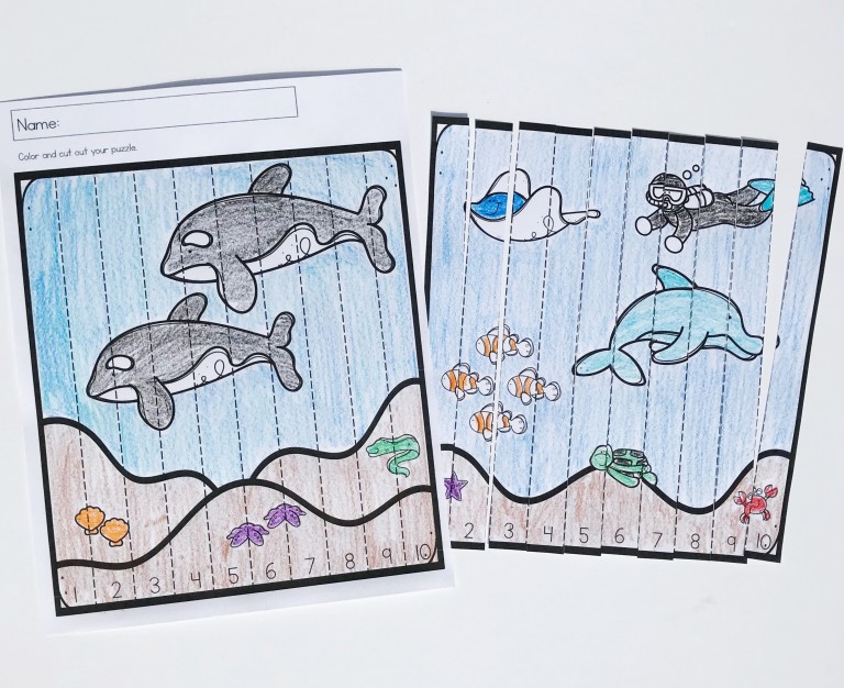 Ocean Animal Activities for the Preschool Classroom - Ms. Stephanie's ...