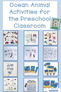 Ocean Animal Activities for the Preschool Classroom - Ms. Stephanie's ...