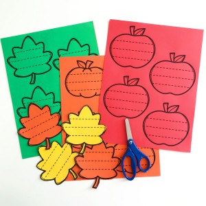 Fall Scissor Activities for the Preschool Classroom - Ms. Stephanie's ...