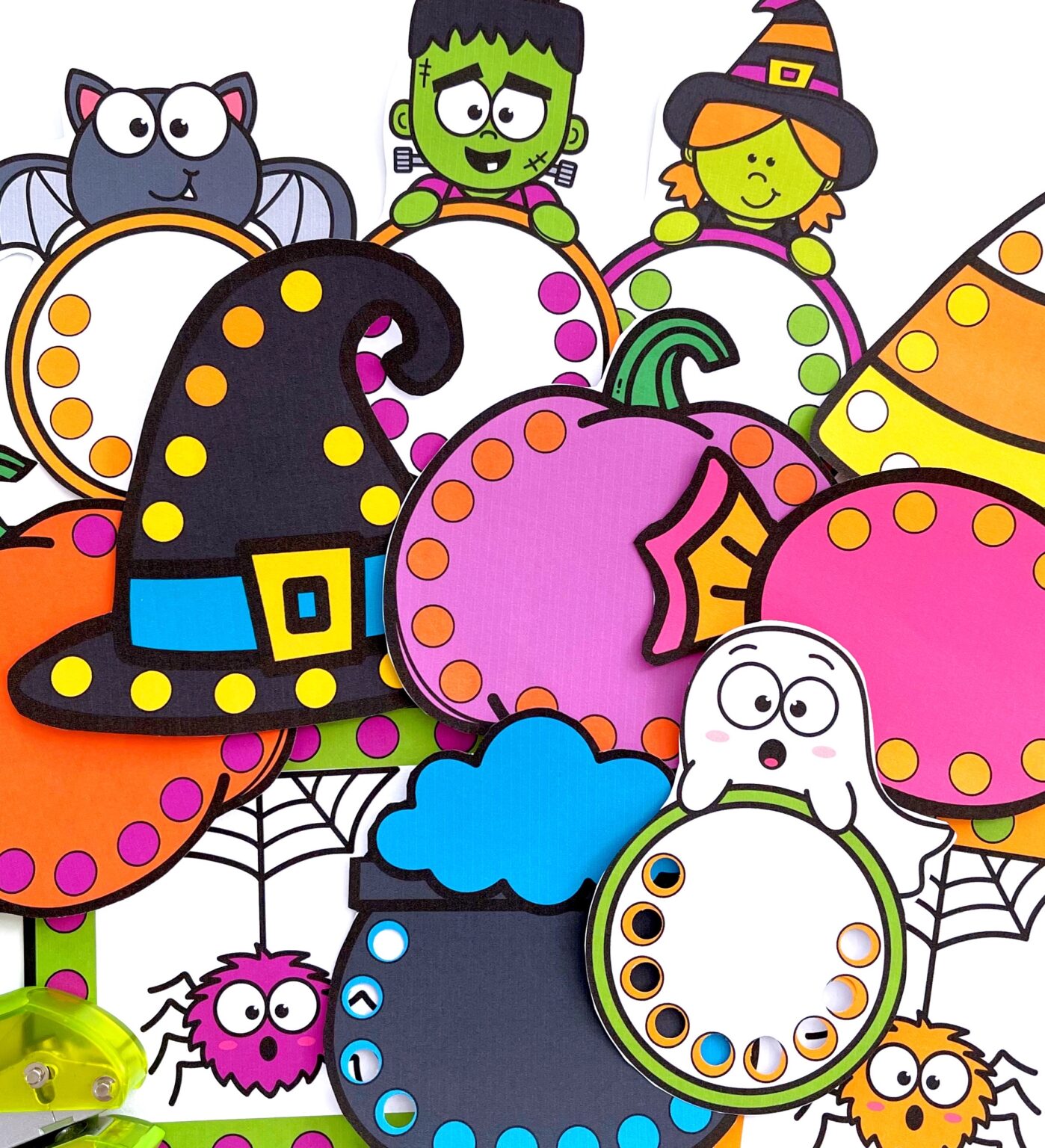 Halloween Hole Punch Activity - Ms. Stephanie's Preschool