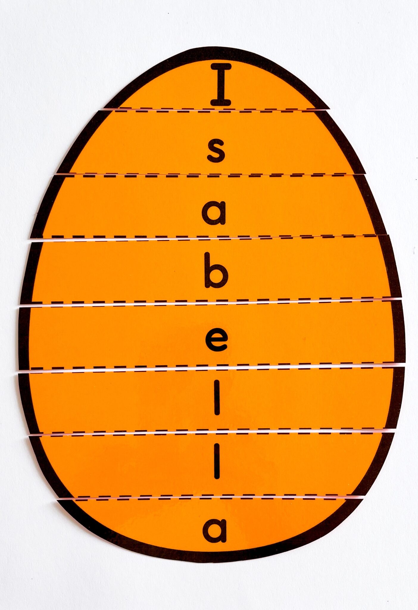 Easter Name Preschool Craft - Ms. Stephanie's Preschool