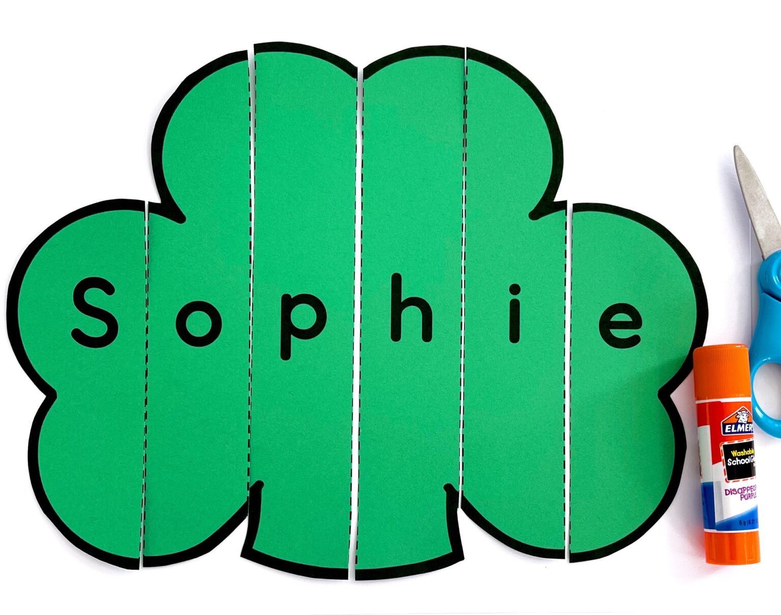 St. Patrick's Day Name Craft - Ms. Stephanie's Preschool