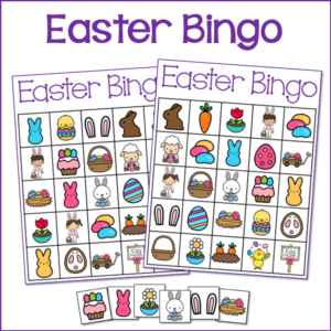 Easter Preschool Bingo - Ms. Stephanie's Preschool