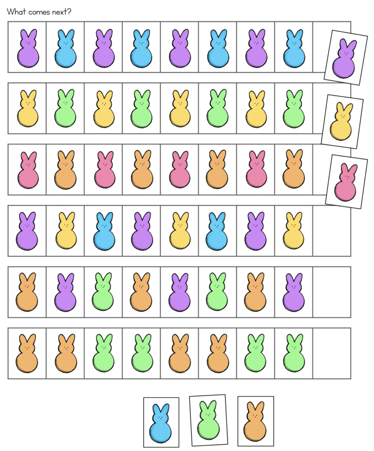 Peeps Preschool Activities - Ms. Stephanie's Preschool