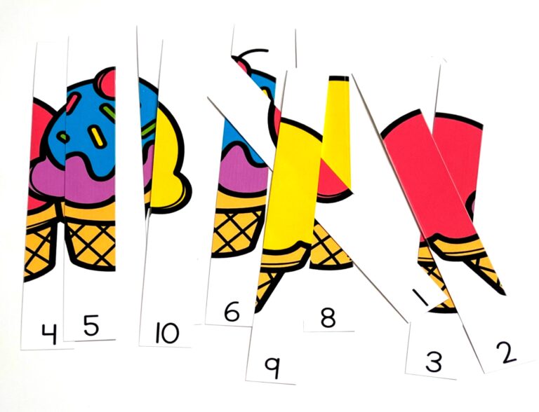 Ice Cream Themed Preschool Activities - Ms. Stephanie's Preschool