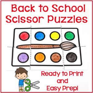 Back to School Scissor Activities - Ms. Stephanie's Preschool