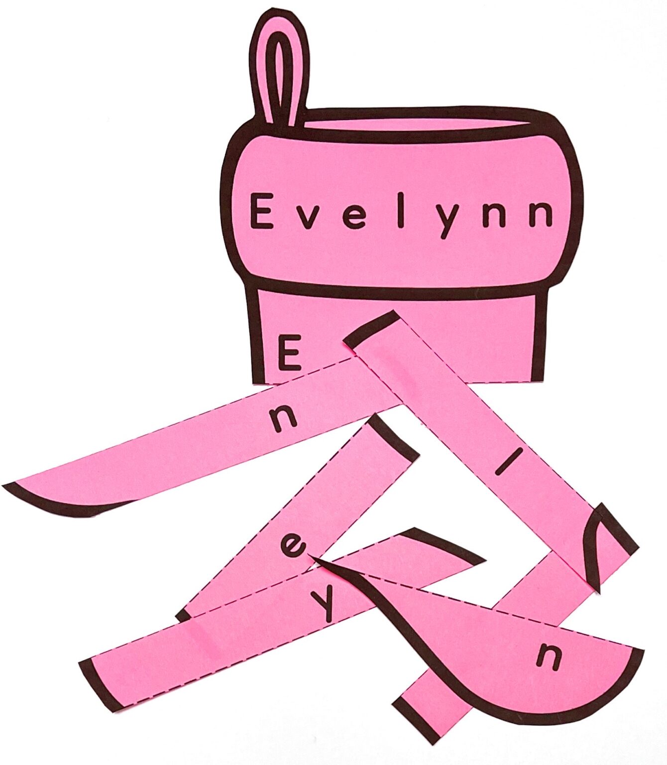Christmas Stocking Name and Scissor Activity Craft - Ms. Stephanie's ...