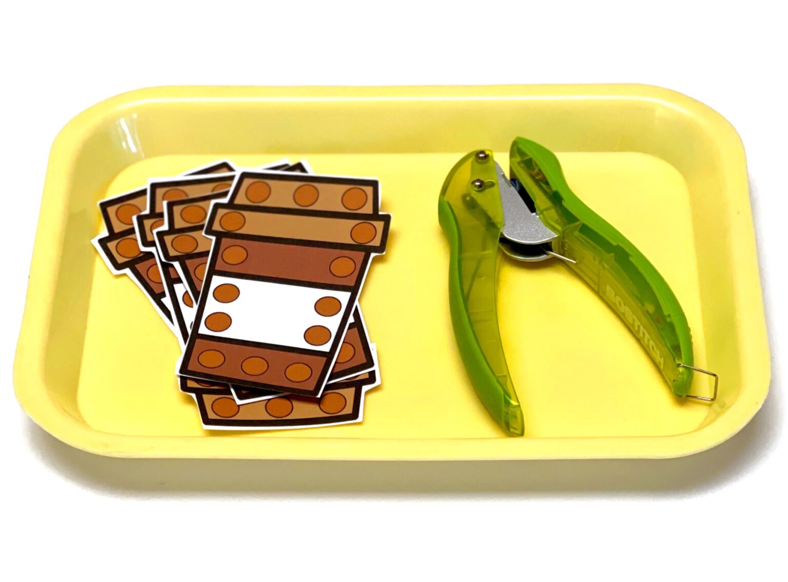 Winter Hole Punch Activity - Ms. Stephanie's Preschool