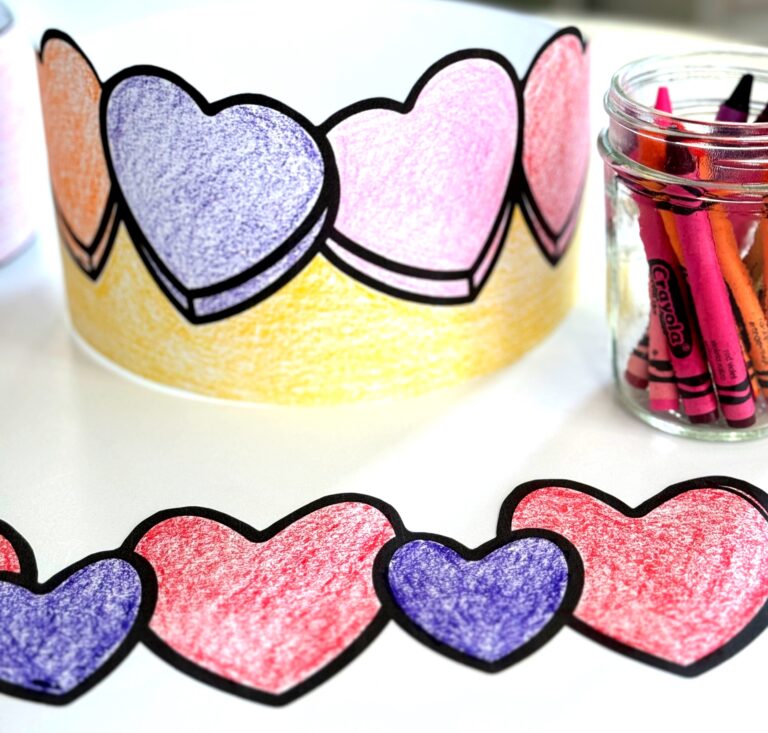 Valentine's Day Crowns - Ms. Stephanie's Preschool