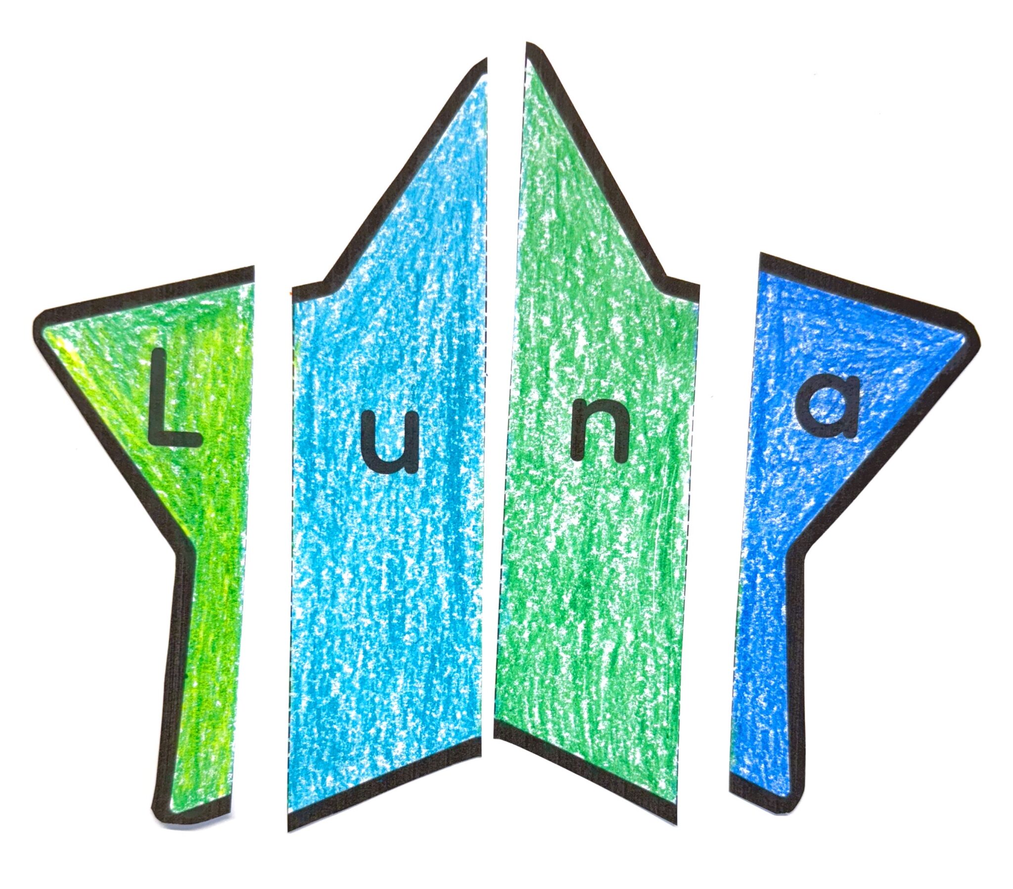 Star Name and Scissor Activity Craft - Ms. Stephanie's Preschool