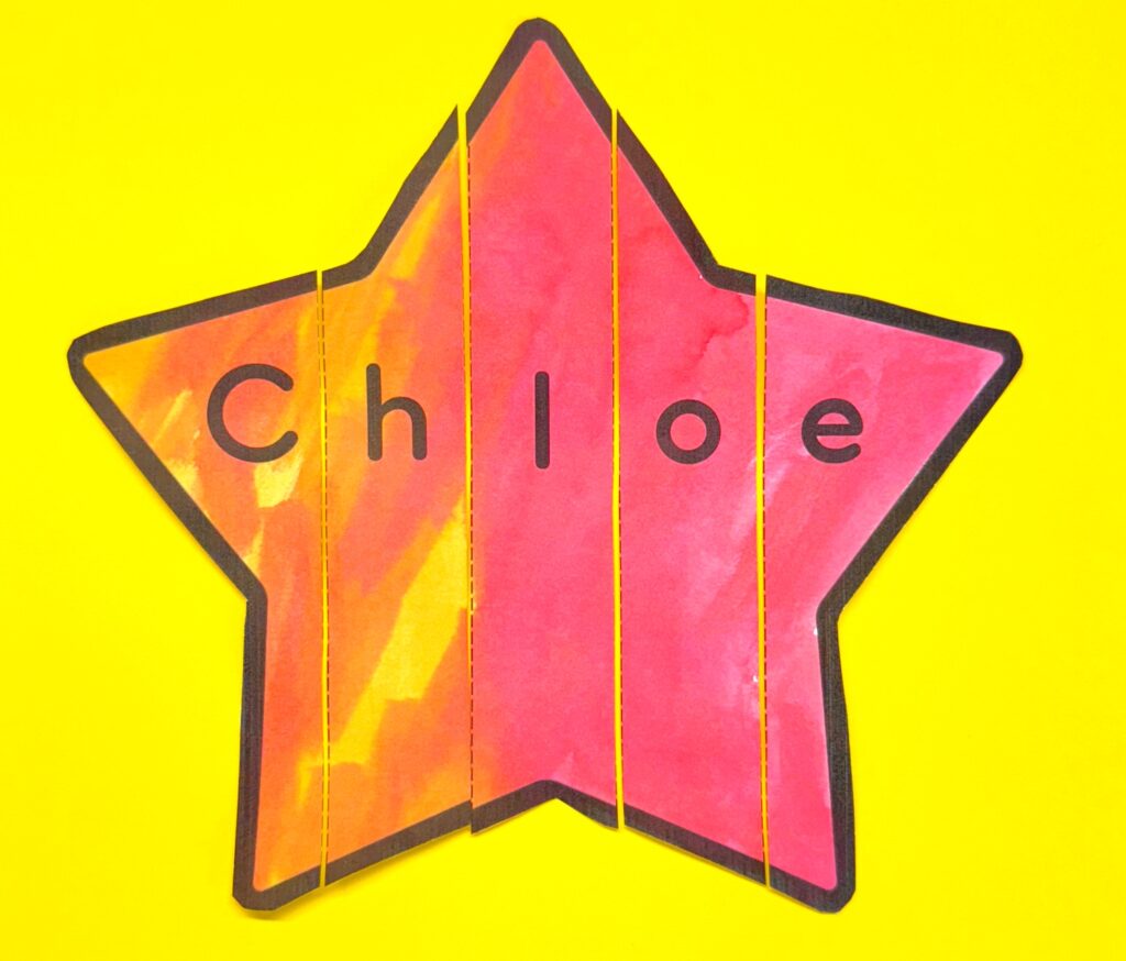Star Art Activity - Ms. Stephanie's Preschool