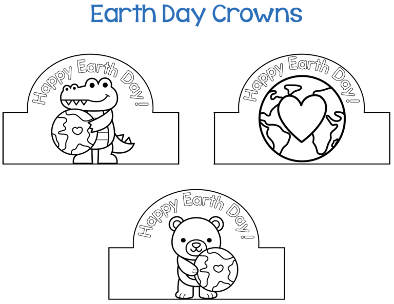Earth Day Crowns - Ms. Stephanie's Preschool