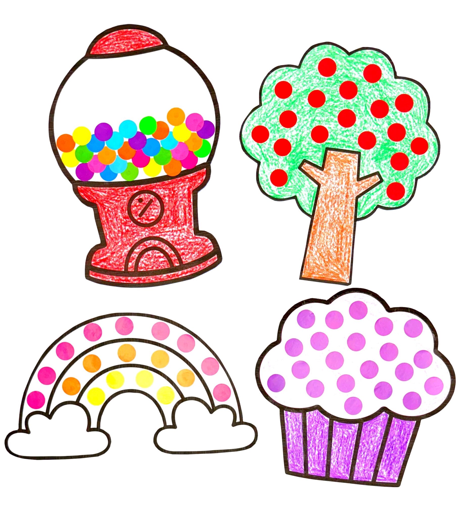 Sticker Fine Motor Activity - Ms. Stephanie's Preschool