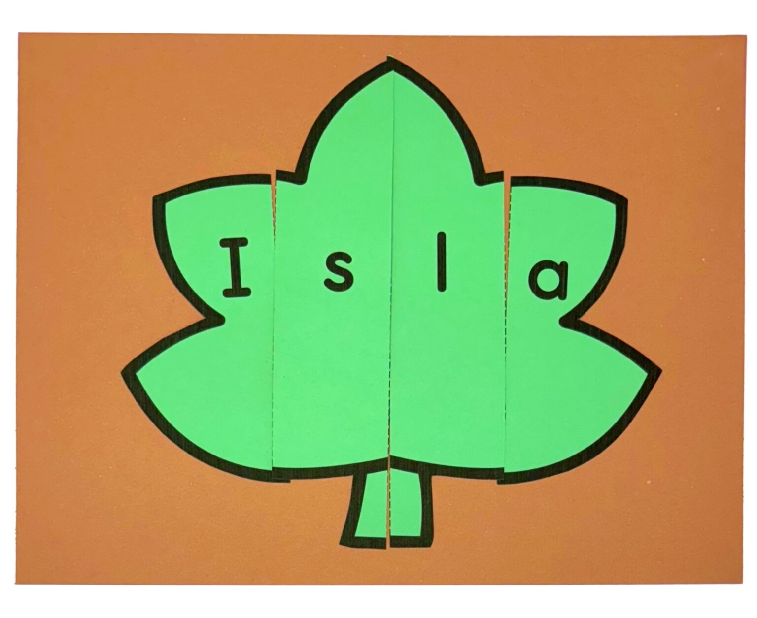 Fall Leaf Name and Scissor Activity - Ms. Stephanie's Preschool