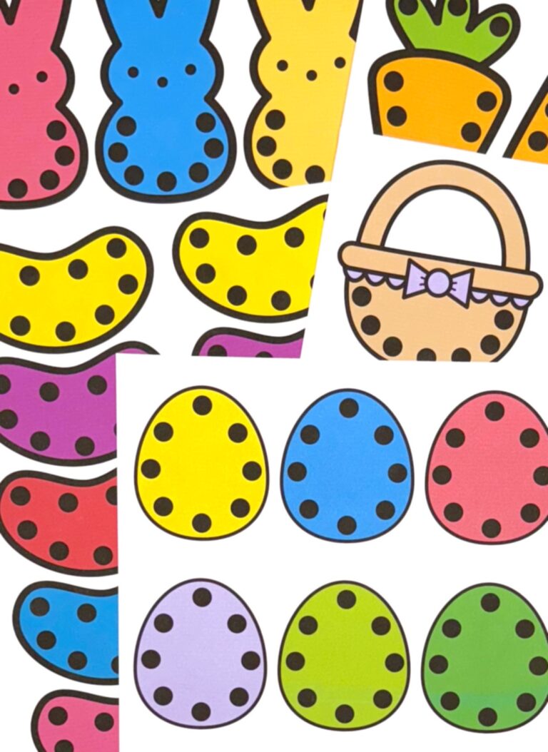 Easter Hole Punch Activity - Ms. Stephanie's Preschool