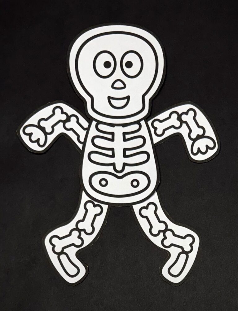 Halloween Skeleton Craft Activity - Ms. Stephanie's Preschool