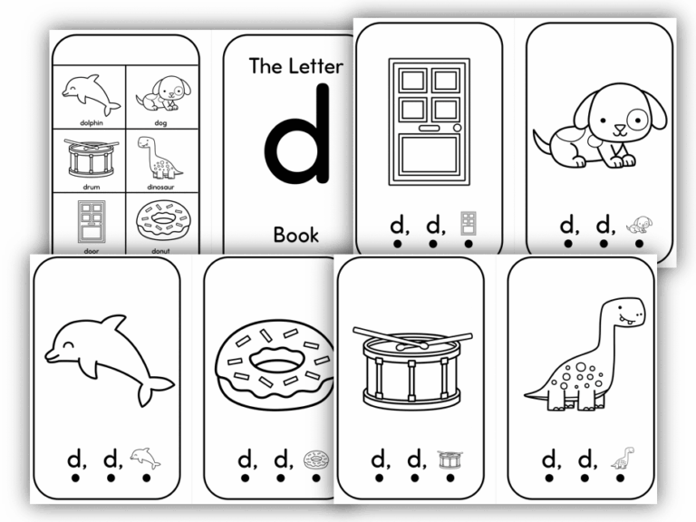 Letter D – Preschool Alphabet Activities - Ms. Stephanie's Preschool