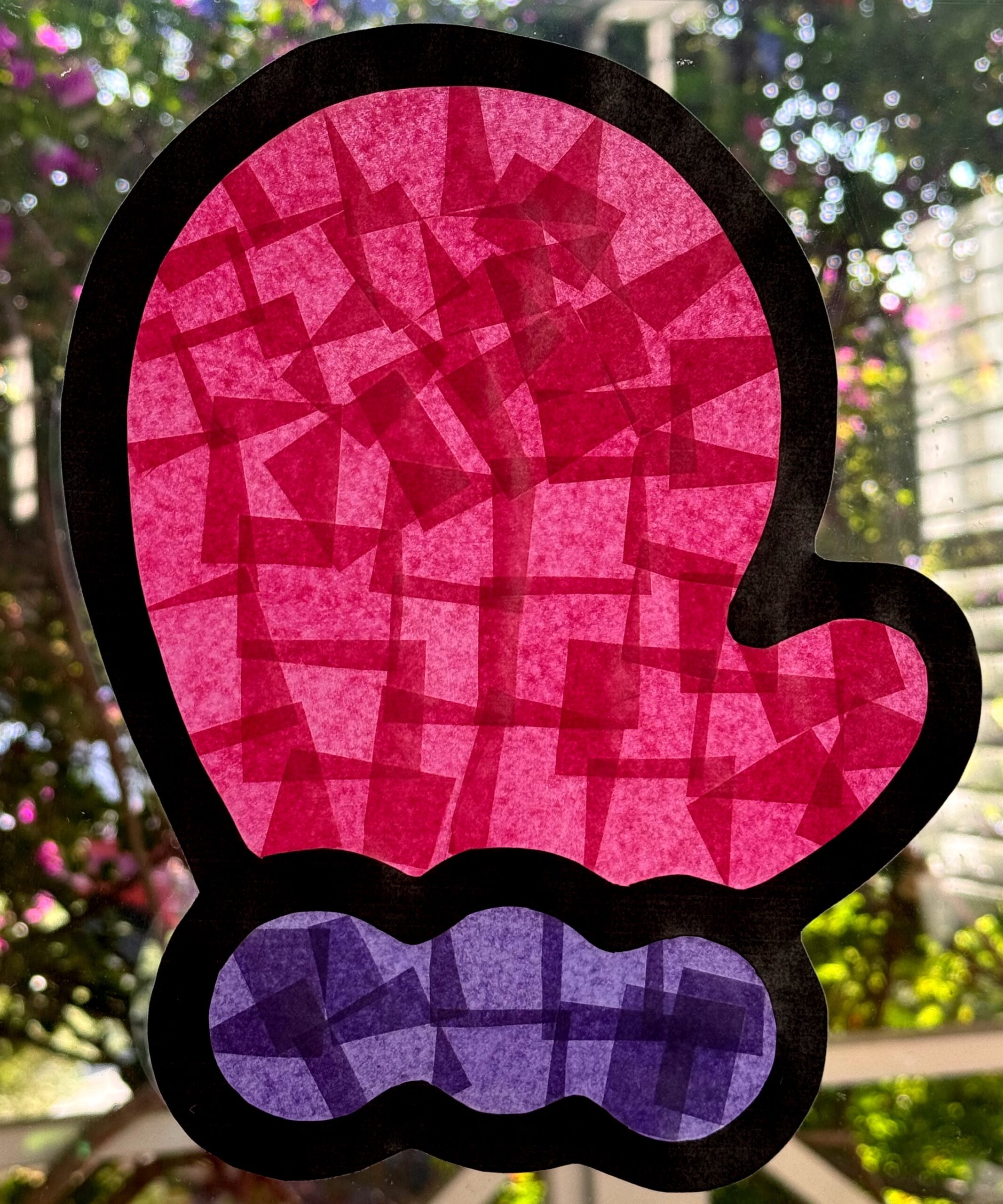Winter Mitten Suncatcher - Ms. Stephanie's Preschool