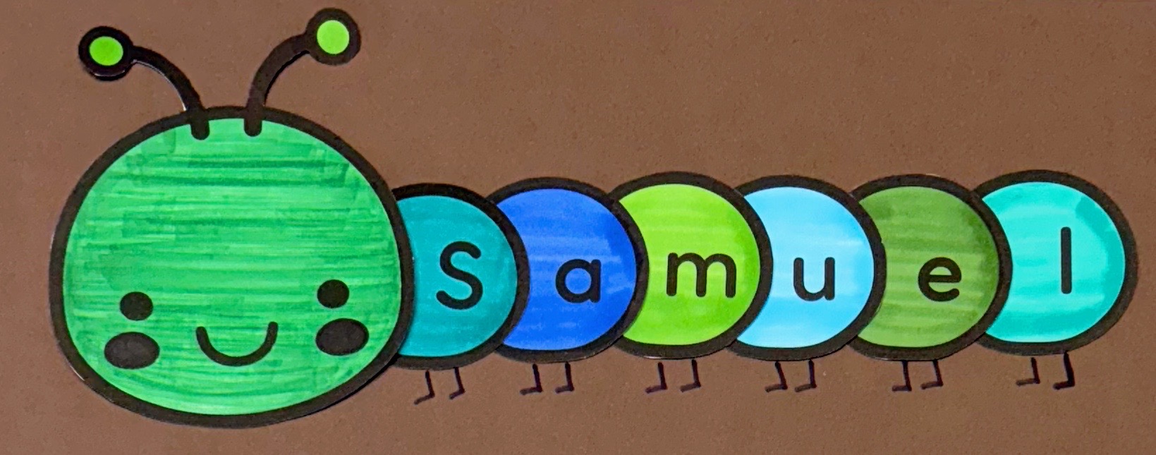 Caterpillar Name Craft - Ms. Stephanie's Preschool
