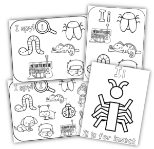 Letter I Worksheets and Printables - Ms. Stephanie's Preschool