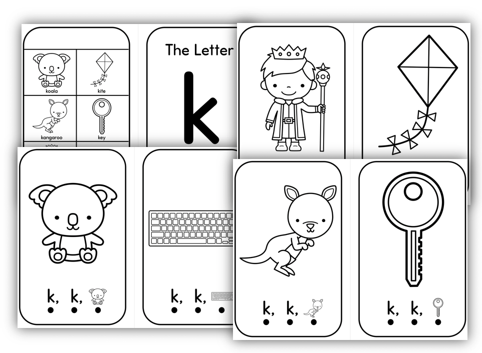 Letter K – Preschool Alphabet Activities - Ms. Stephanie's Preschool