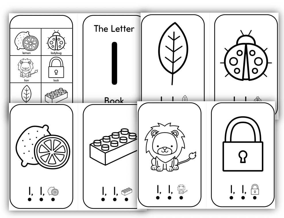 Letter L – Preschool Alphabet Activities - Ms. Stephanie's Preschool