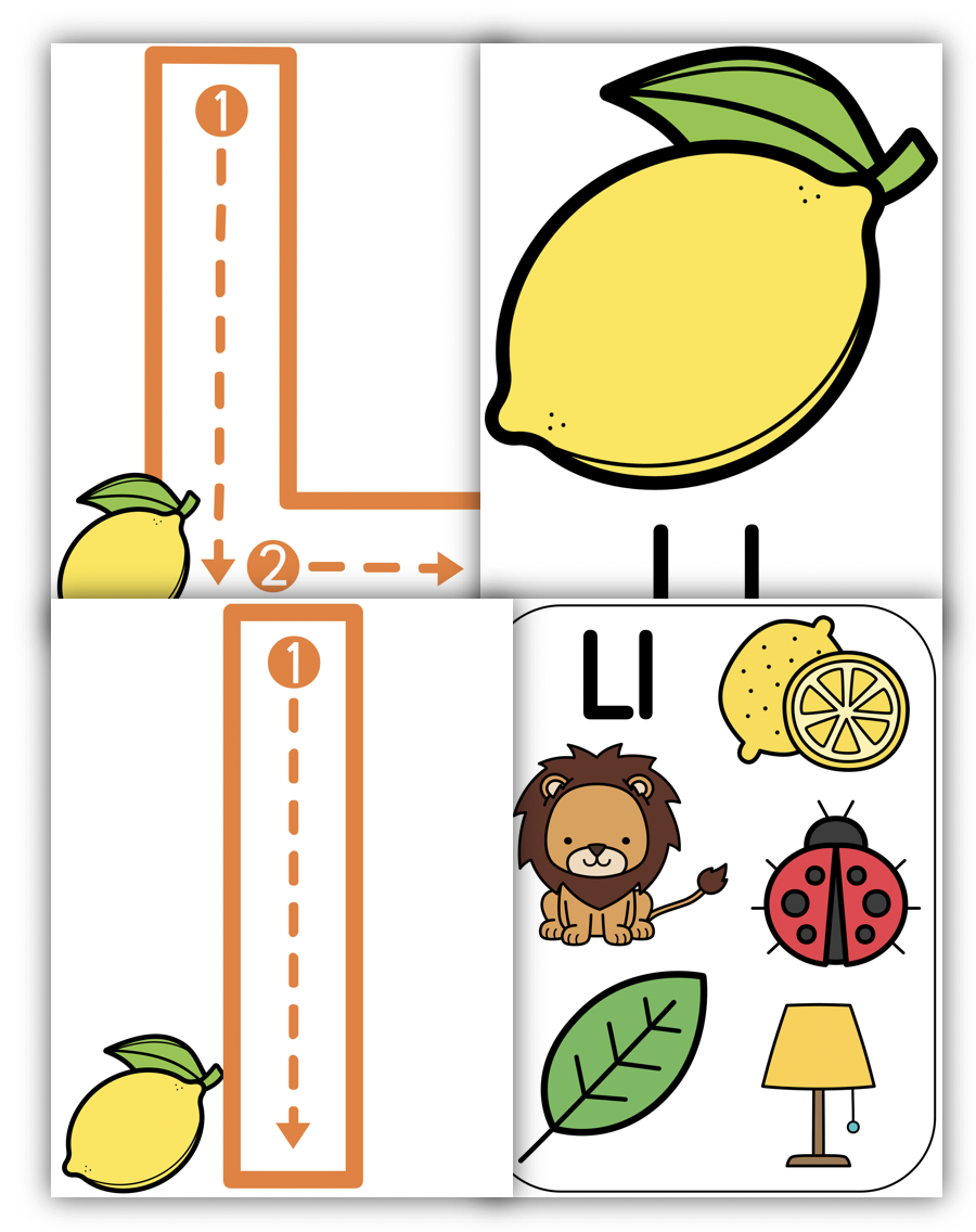 Letter L – Preschool Alphabet Activities - Ms. Stephanie's Preschool