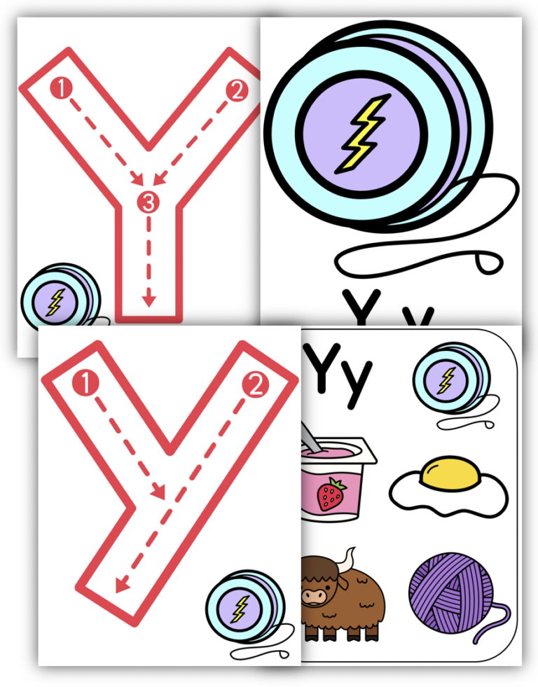 Letter Y – Preschool Alphabet Activities - Ms. Stephanie's Preschool