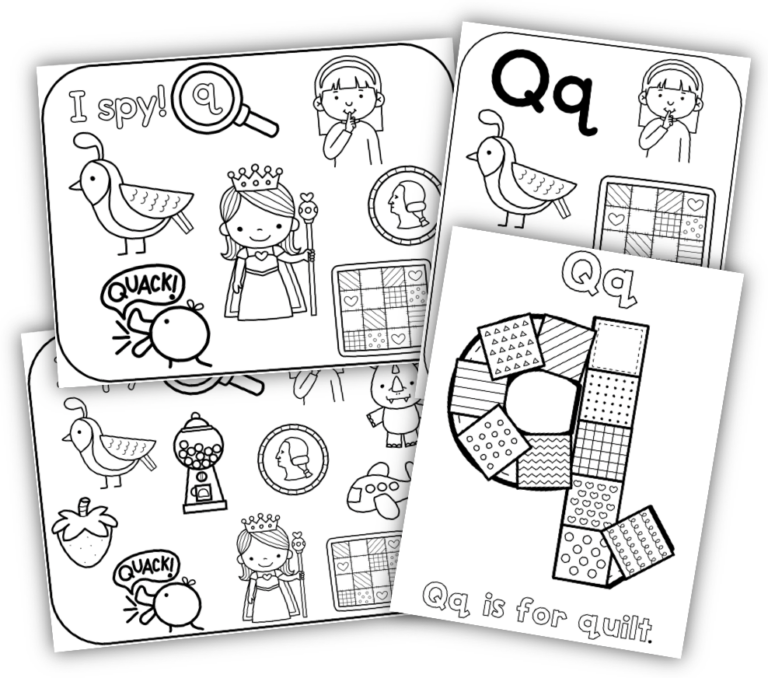 Letter Q – Preschool Alphabet Activities - Ms. Stephanie's Preschool