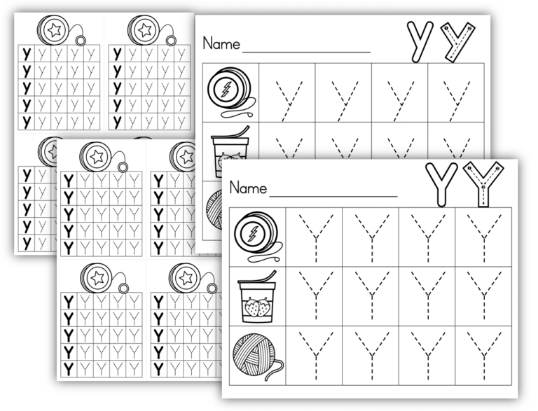 Letter Y – Preschool Alphabet Activities - Ms. Stephanie's Preschool